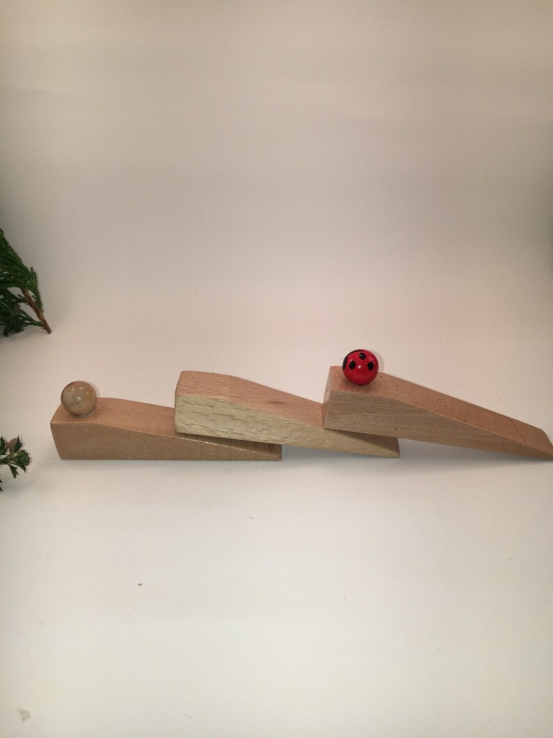 Beech Wedge Shape Door Stopset of 2 Small Walnut Stoppers - Etsy