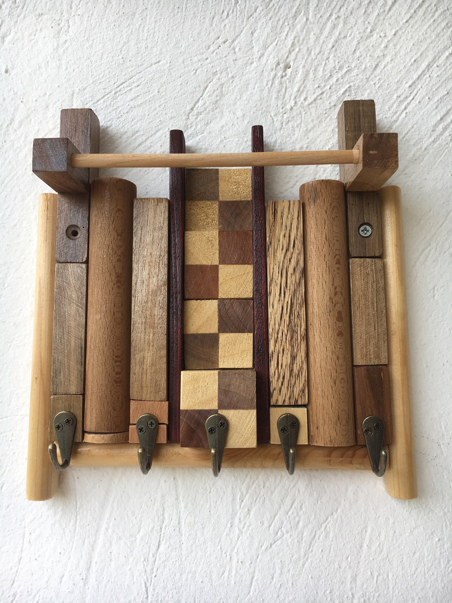 Sunglasses Holder and Key Rack Wall Eyeglass Display Wall Mount Storage ...