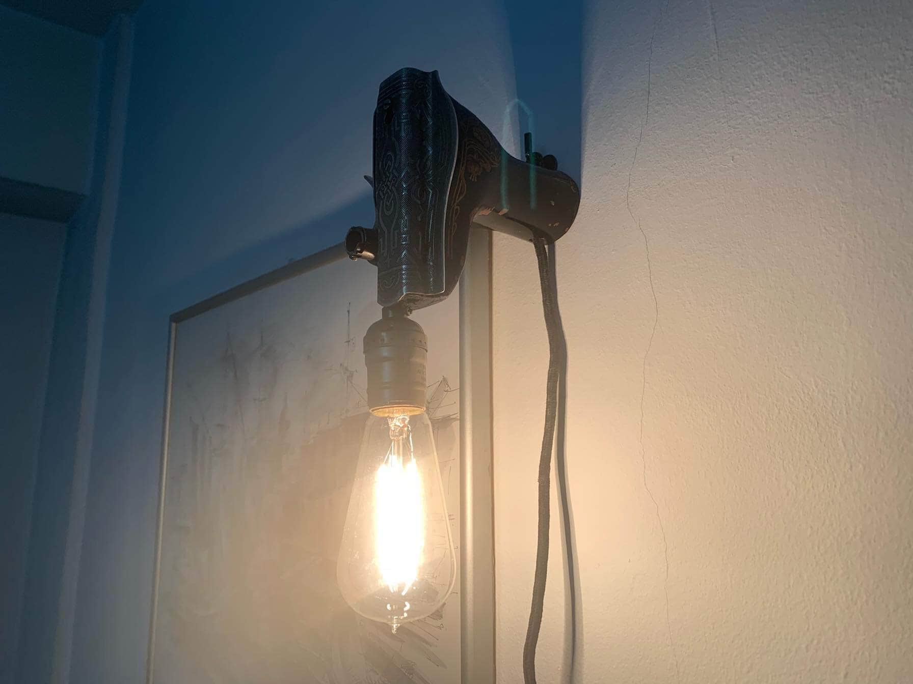 Antique Sewing Machine Lamp Vintage Sewing Machine Lighting Steampunk ...