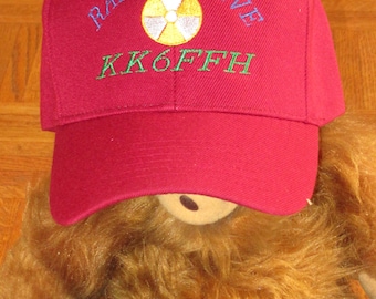 Custom Embroidered Hats / Caps ham RADIO Hat With | Etsy