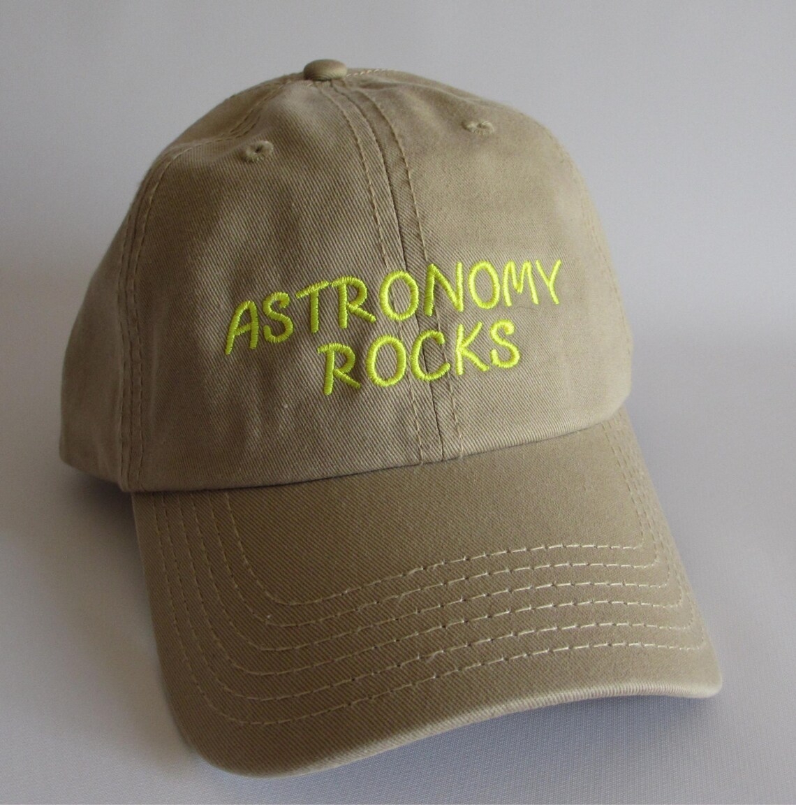 Custom Embroidered Hats / Caps, Astronomy Rocks Cap - Etsy