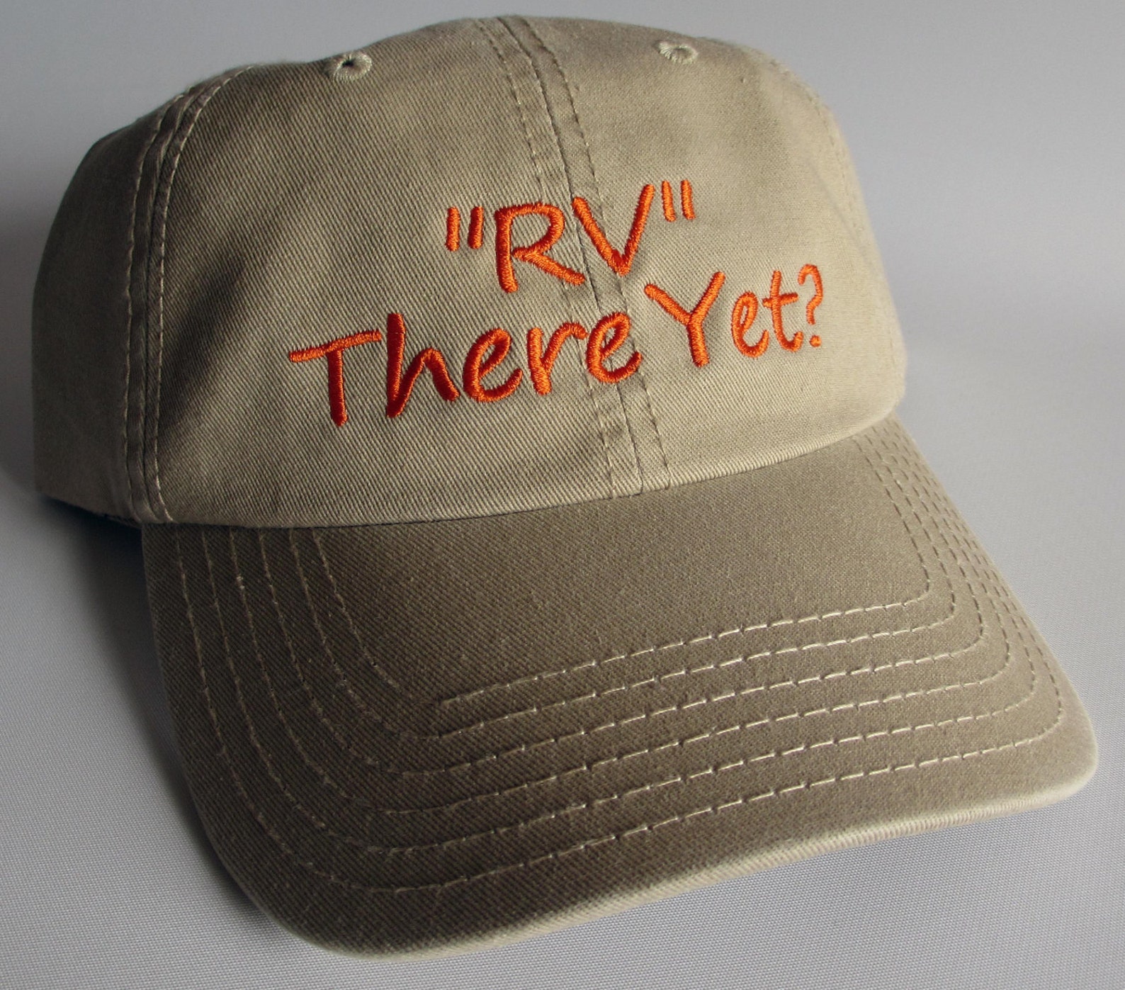 Custom Embroidered Hats / Caps rv There Yet - Etsy