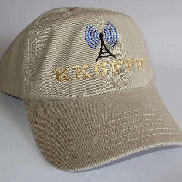 Custom Amateur Radio Hat - Etsy