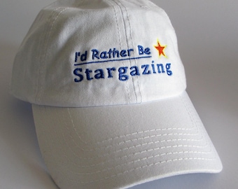 Custom Embroidered Hats / Caps STARMAN Cap | Etsy