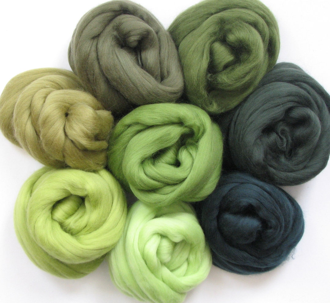 Grass is Greener Felters Palette, 250 Gramm, 19 Mikron extrafeine ...