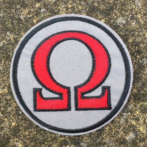 God of War Kratos Omega Emblem Iron-on Embroidered Patch - Etsy