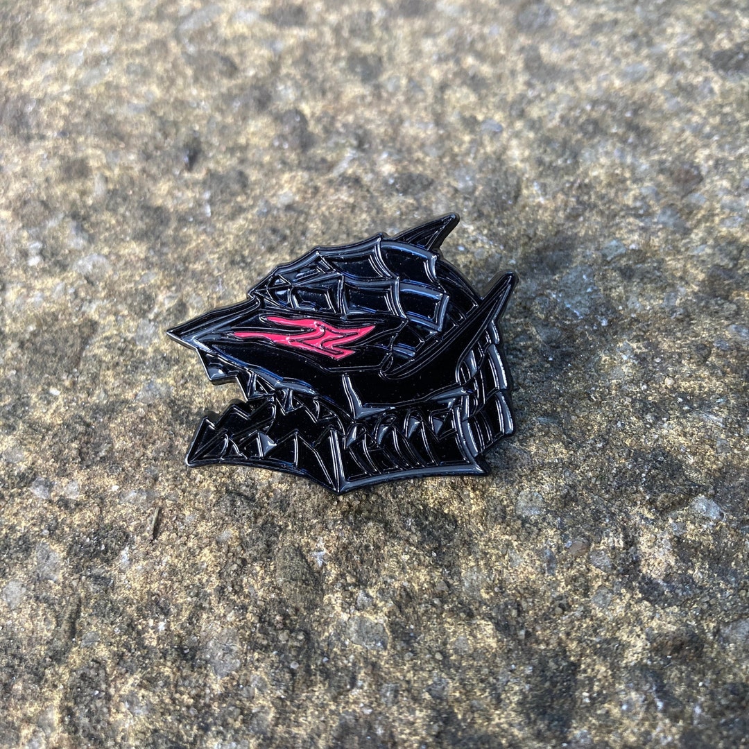 Berserk Helmet Enamel Pin Enamel Pin Badge Berserk Guts Inspired Manga ...