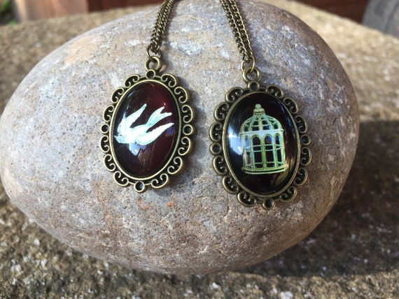 Bioshock Infinite Bird Necklace