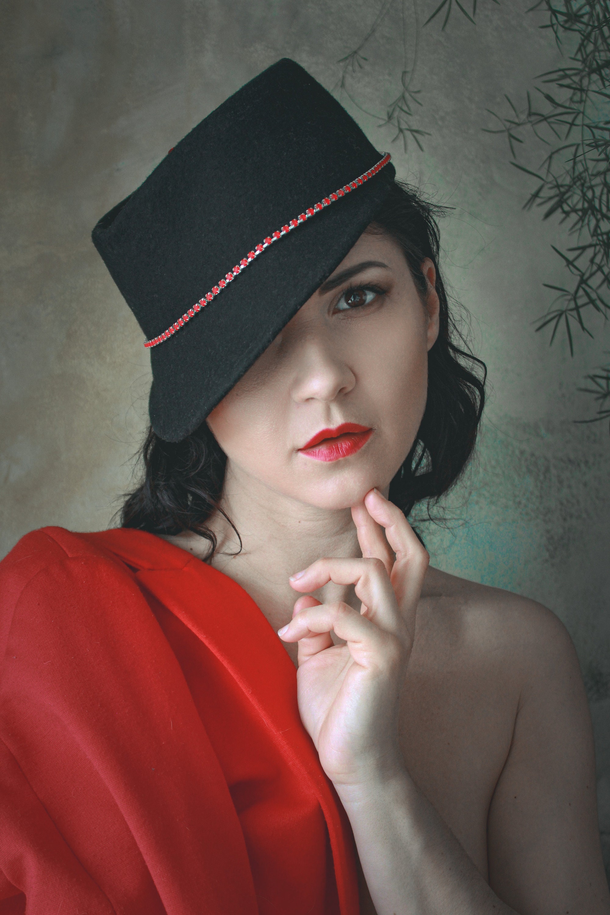 Heart Shape Cap, Heart Hat, Red Woman Hat, Romantic, Gift for Her ...