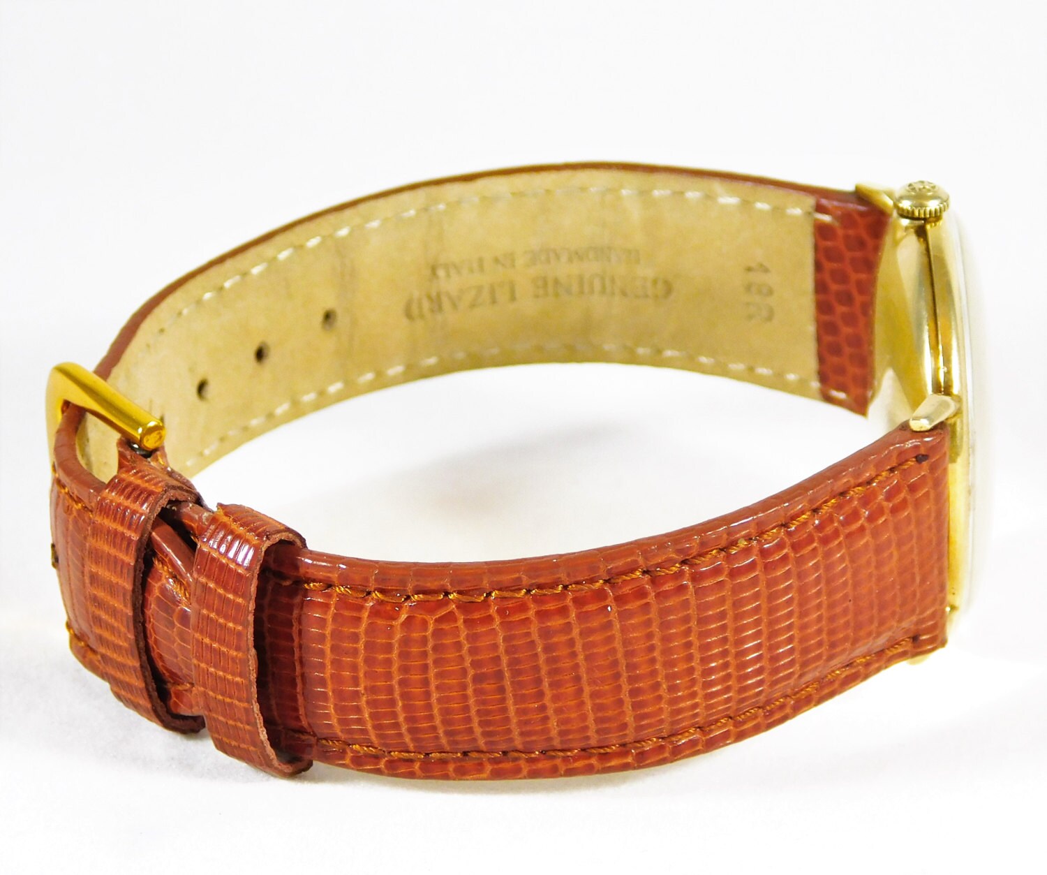 14k Vintage Gentlemans Hamilton Bubbleback Wristwatch - Etsy