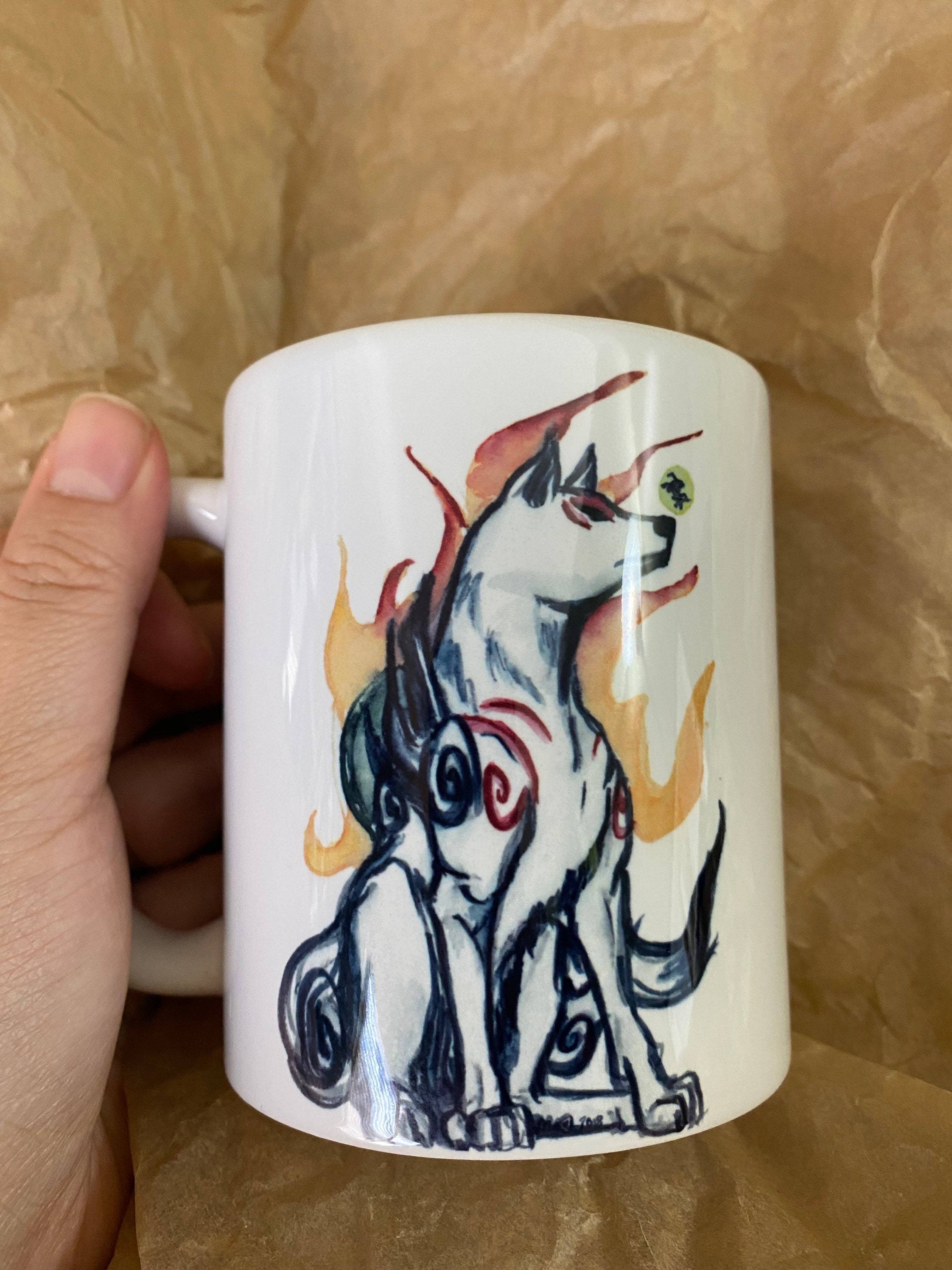 11oz Ceramic Mugs, Video Game Mug, Kirby Mug, Okami Mug, Korok Mug ...