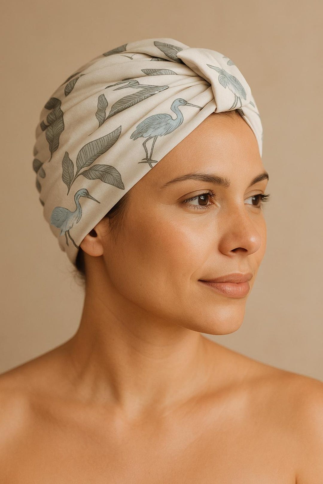 Elegant Shower Turban · Handmade Swim Cap · Quick Dry · Swim Cap ...
