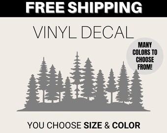 Pine Car Decal - Etsy