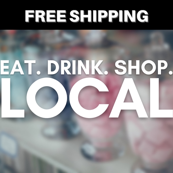 Eat Local Signs - Etsy