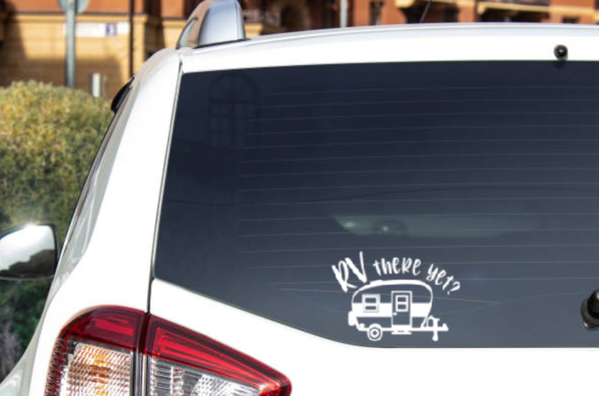 RV There Yet / Calcomanía de coche / Camper RV Travel Trailer - Etsy España