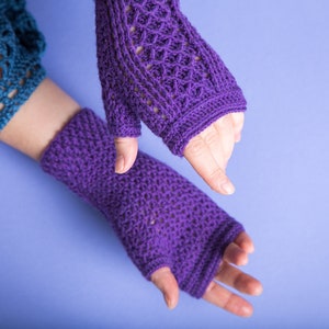 Crochet Fingerless Mittens Pattern - Easy Crochet Mittens Pattern ...