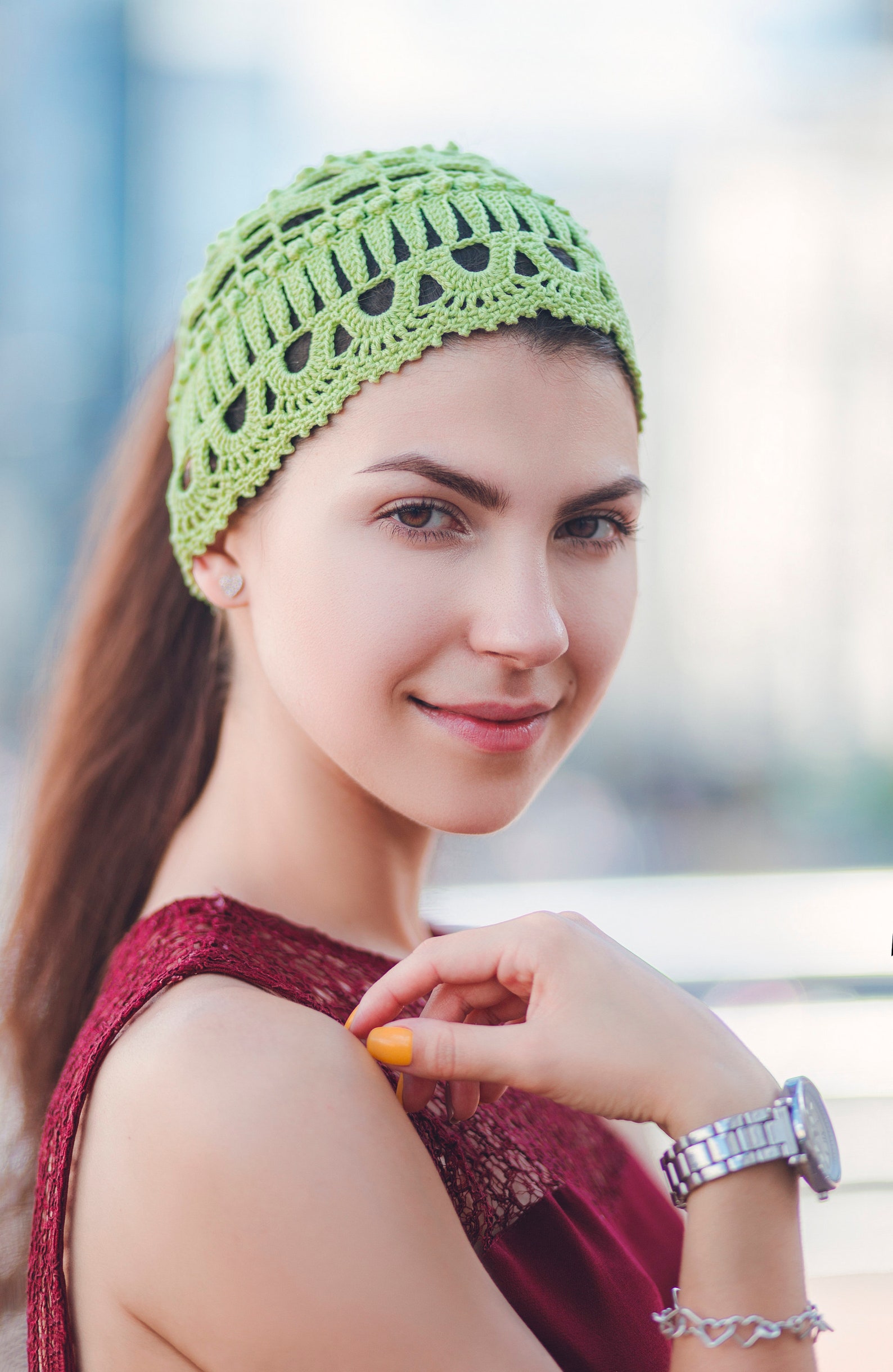 Written Crochet Hat Pattern PDF Women's Vintage Look - Etsy