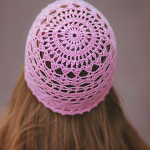 Best Lace Crochet Hat Pattern - Crochet Hat Lace Pattern - Boho Hat ...