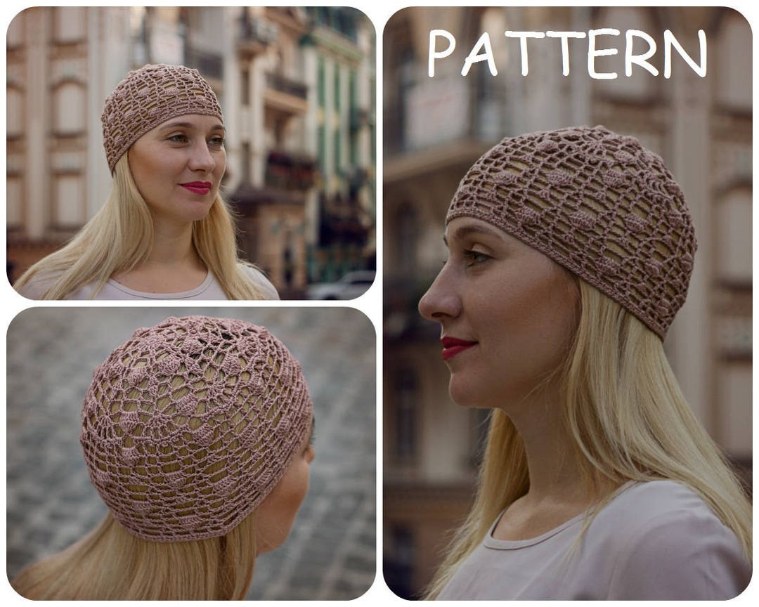 Bobble Crochet Beanie Pattern: Women’s Hat, PDF With Written & Graph ...