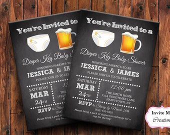 Beer invitation | Etsy