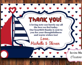 Nautical thank you | Etsy