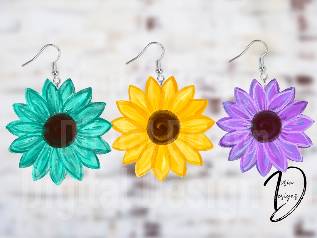 Sunflower PNG, Sunflower Digital File, Watercolor Sunflower PNG - Etsy