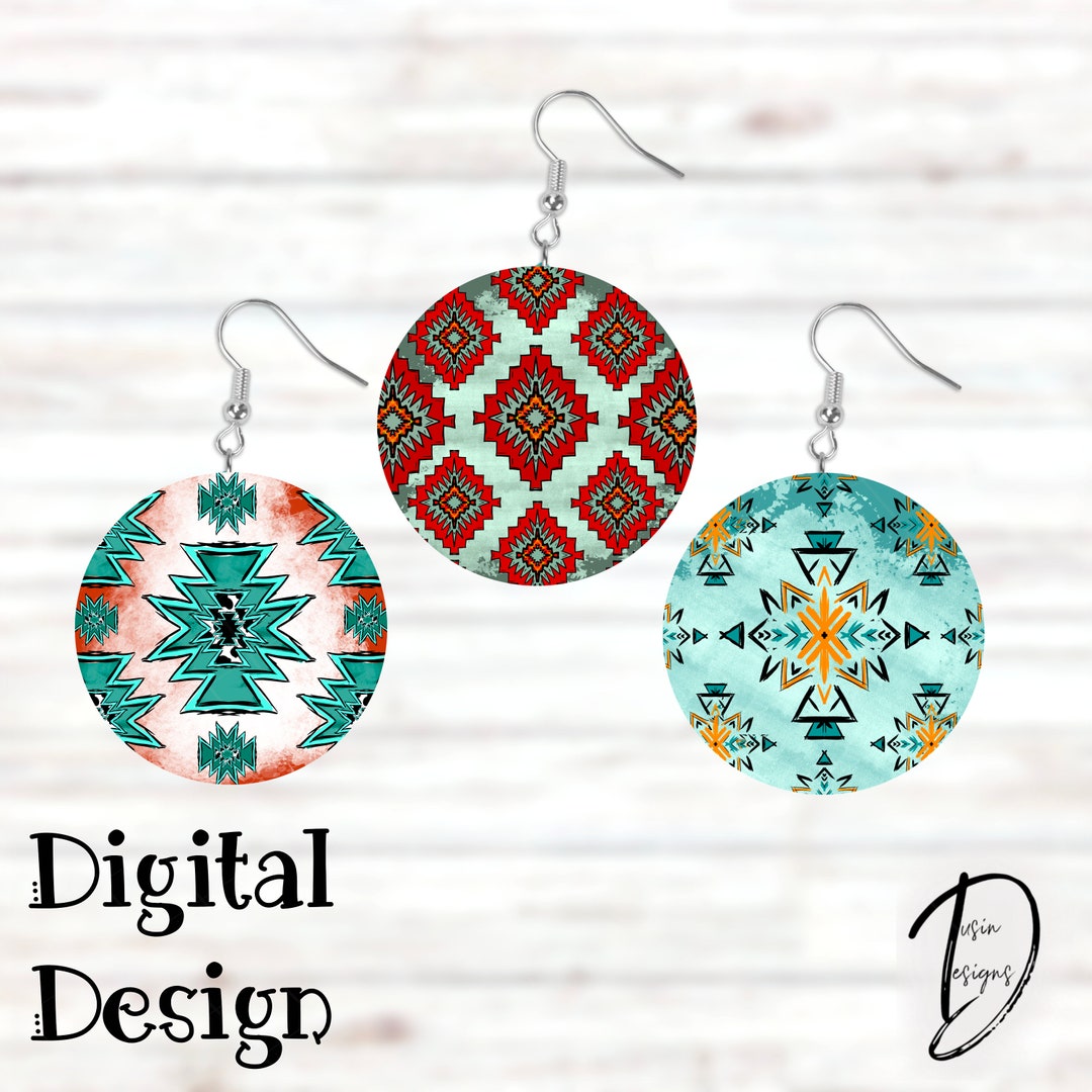 Western Circle PNG, Western Circle, Western Pattern, Aztec Pattern ...