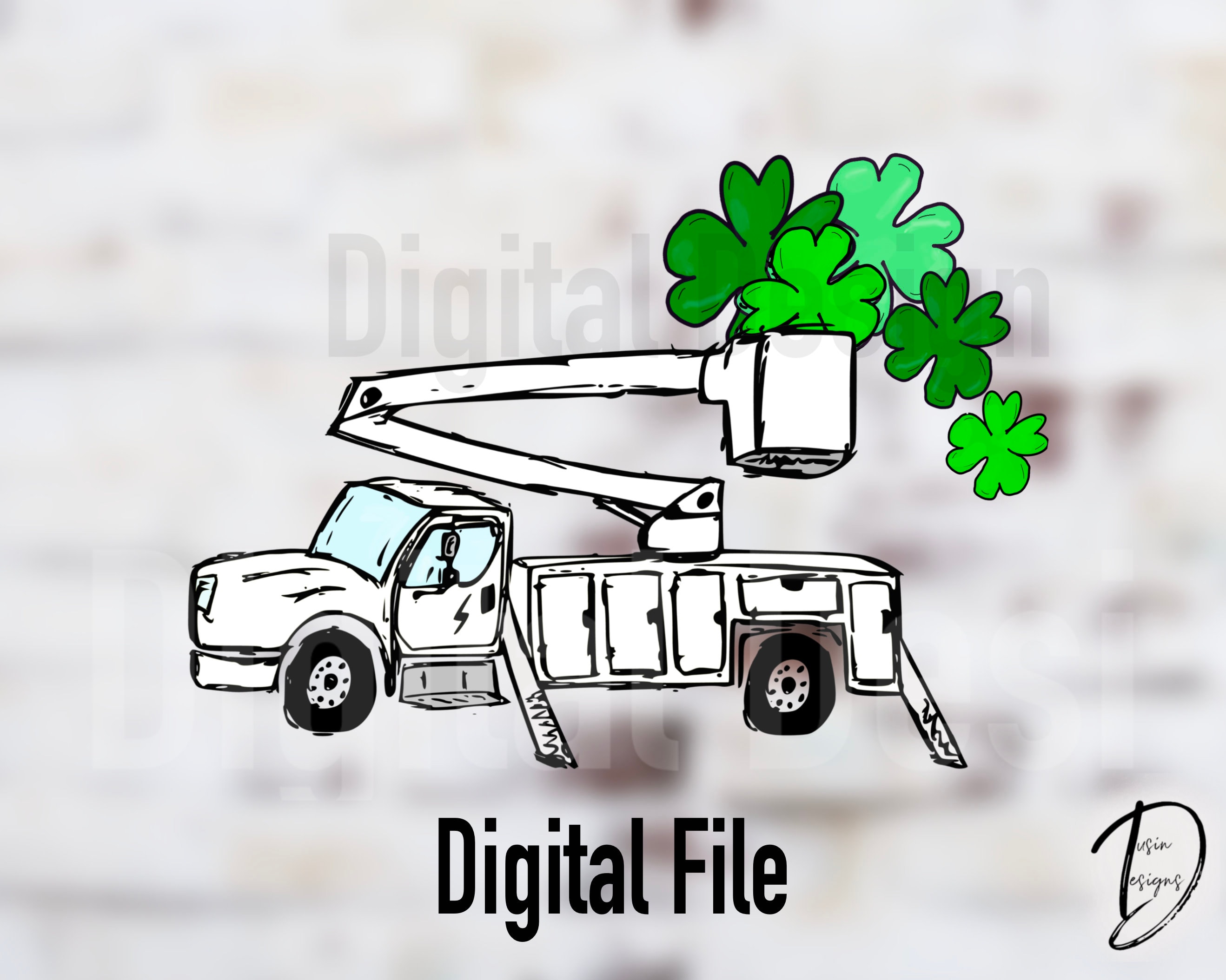 DIGITAL FILE, Lineman PNG, St Patricks Day Lineman, Lineman Printable ...