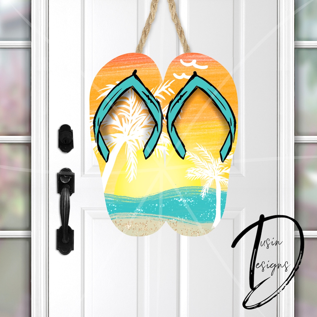 Double Flip Flop PNG, Beach Flip Flop, Beach Flip Flop Design, Beach ...