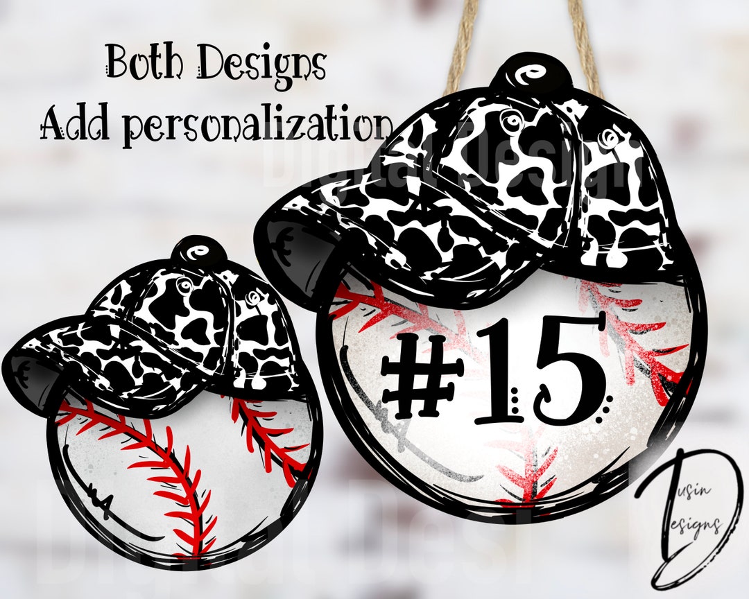 Cow Print Baseball Cap and Baseball PNG, Baseball PNG, Baseball ...