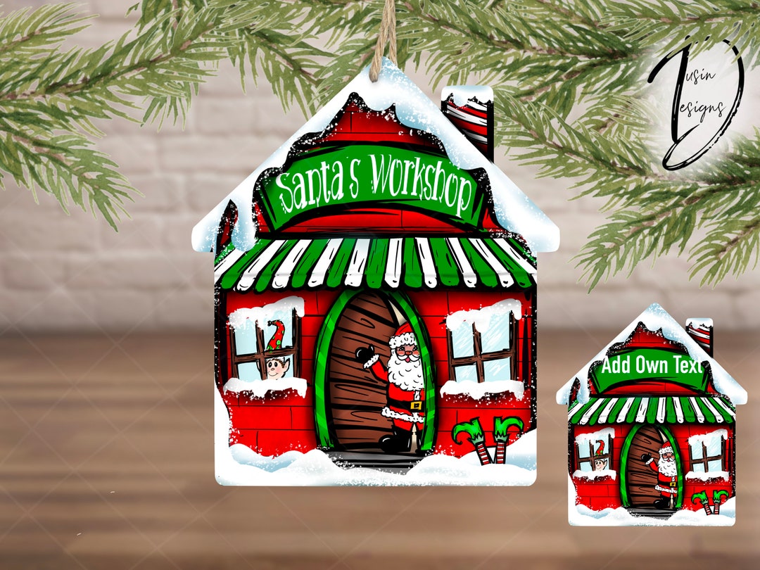 Santa’s Workshop Png, Santa, Elf Png, North Pole, Santas Workshop ...