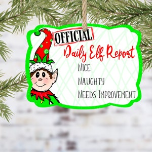 Elf Daily Report PNG, Elf Bobber Bulb, Red and Green Bobber Bulb PNG ...