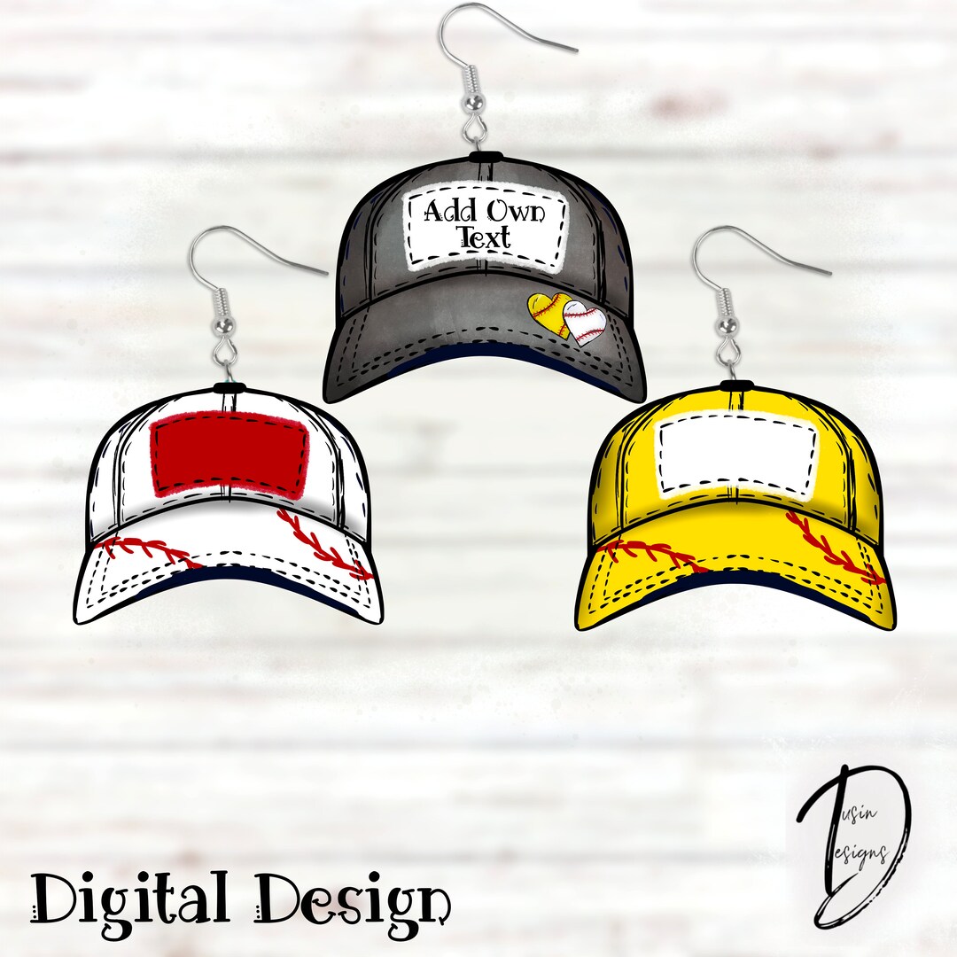 Baseball Cap PNG, Softball Hat Png, Baseball and Softball, Add Own ...