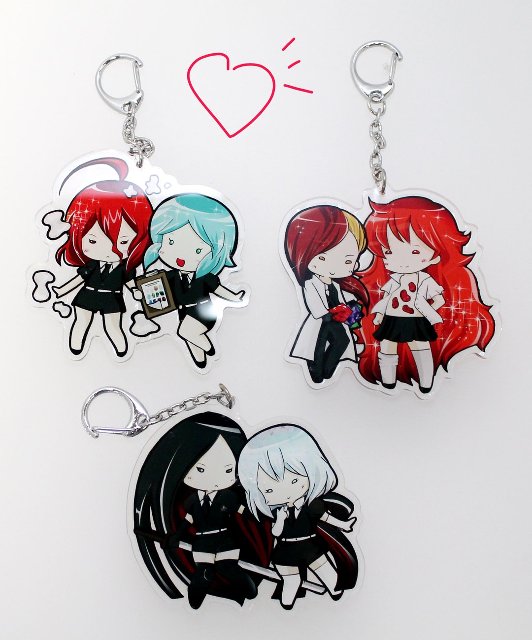 2.5 Inch Acrylic Keychain Houseki No Kuni Land of the Lustrous Diamond ...