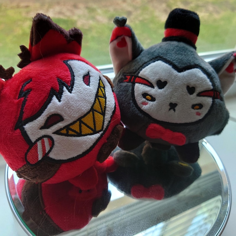 Fat Nuggets Hazbin Hotel Plush - Etsy