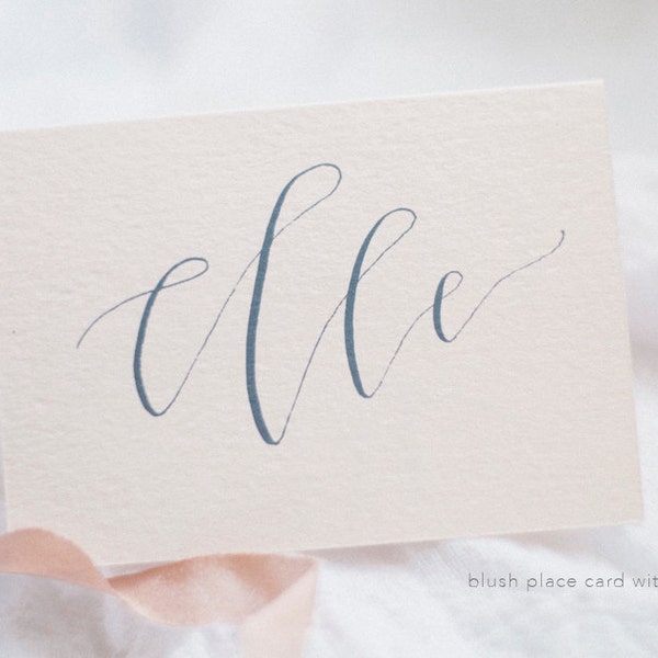 Grey Place Cards - Etsy
