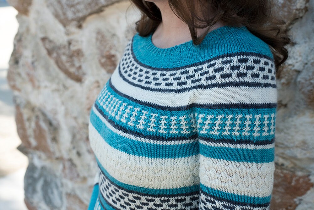 INSTANT DOWNLOAD PDF Knitting Pattern for Women's Sweater Pullover ...