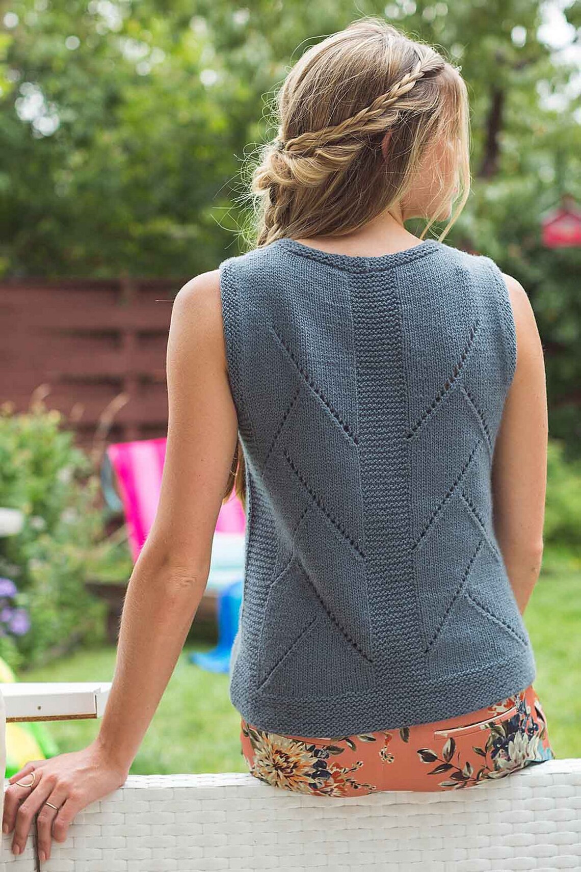 INSTANT DOWNLOAD PDF Knitting Pattern for Women's Summer Top Sweater ...