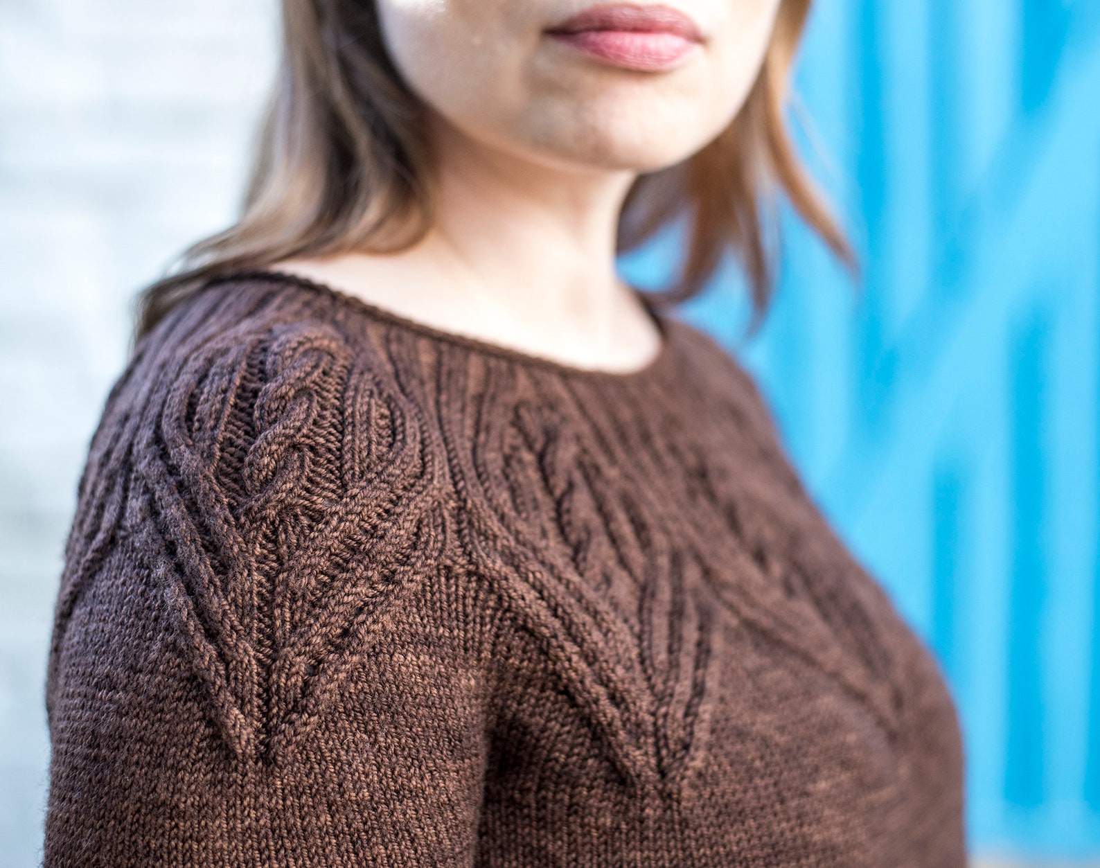 INSTANT DOWNLOAD PDF Knitting Pattern for Women's Cable Sweater ...
