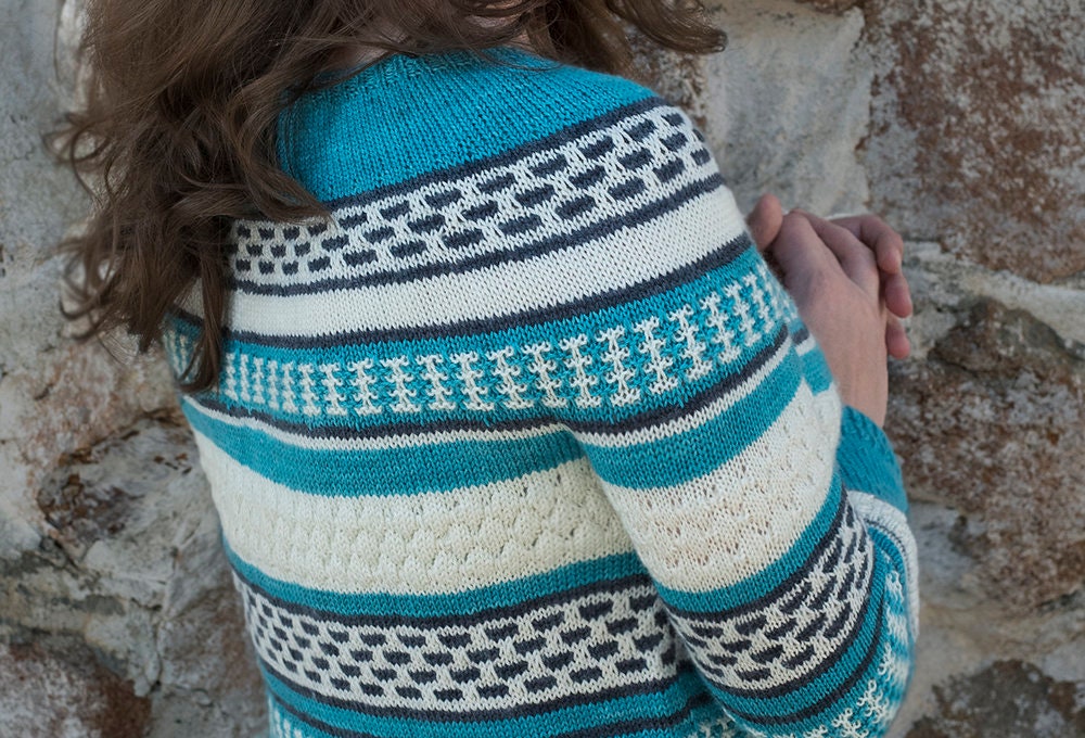 INSTANT DOWNLOAD PDF Knitting Pattern for Women's Sweater Pullover ...