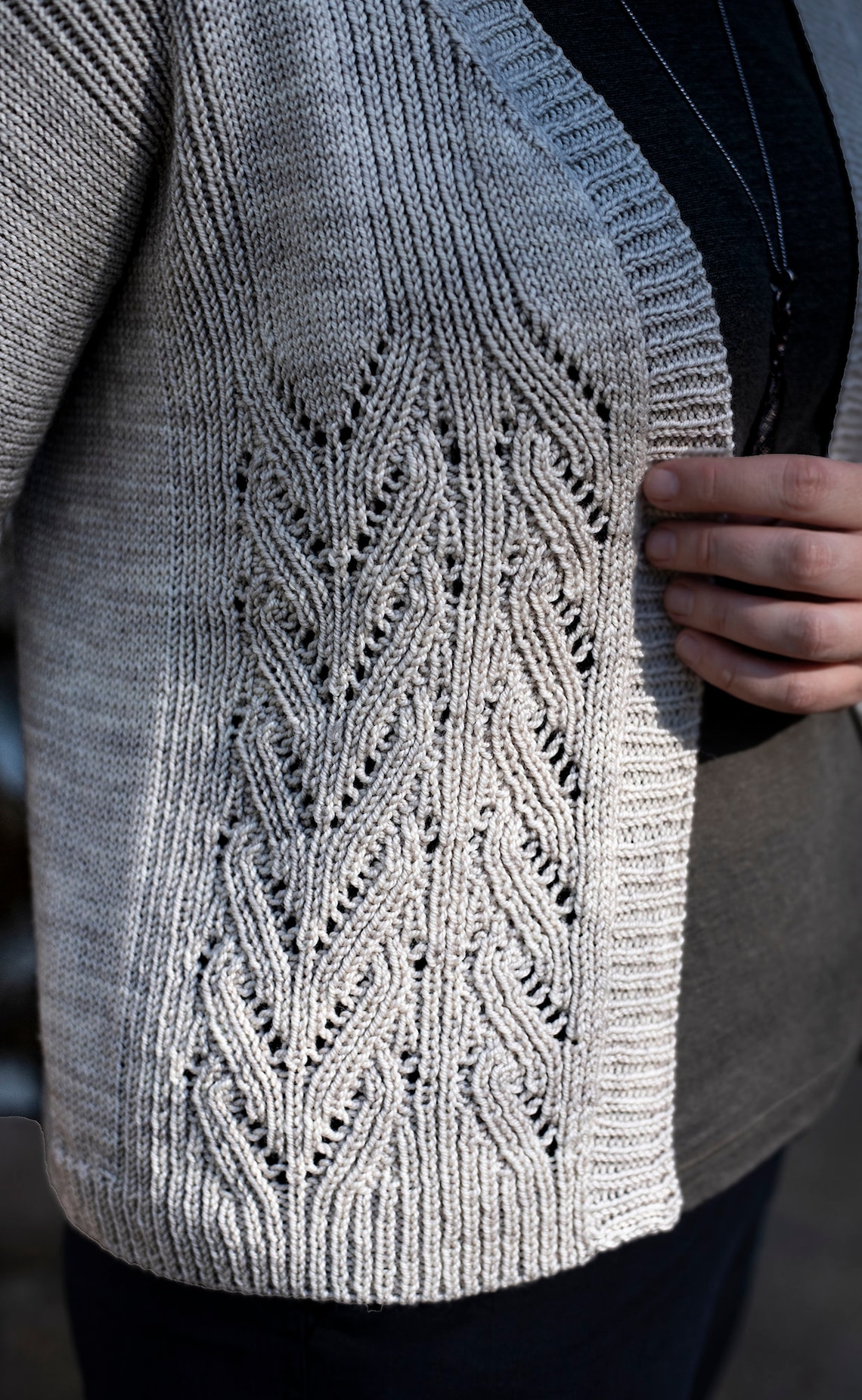 INSTANT DOWNLOAD PDF Knitting Pattern for Women's Cardigan Pullover ...