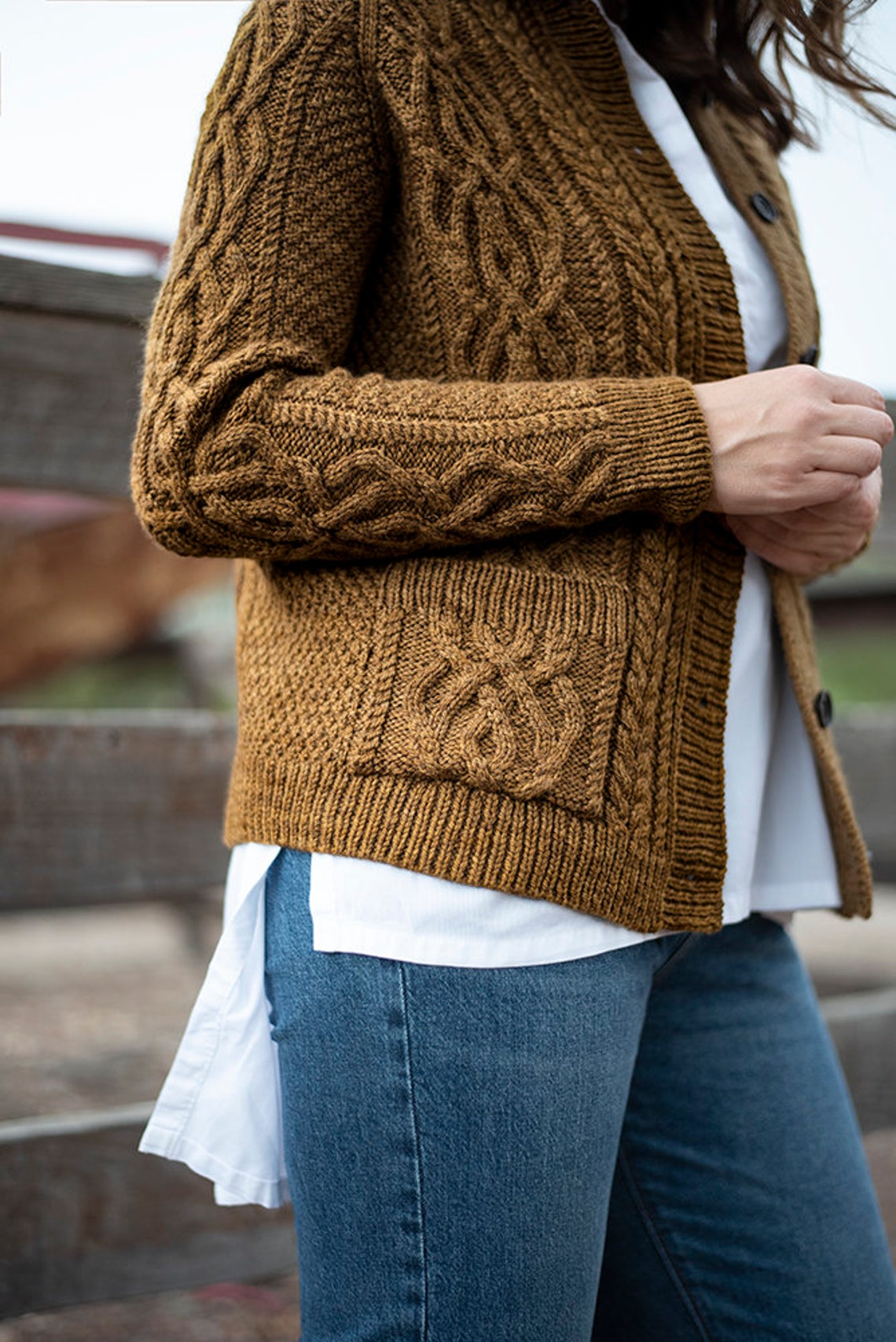 INSTANT DOWNLOAD PDF Knitting Pattern for Women's Cardigan | Etsy