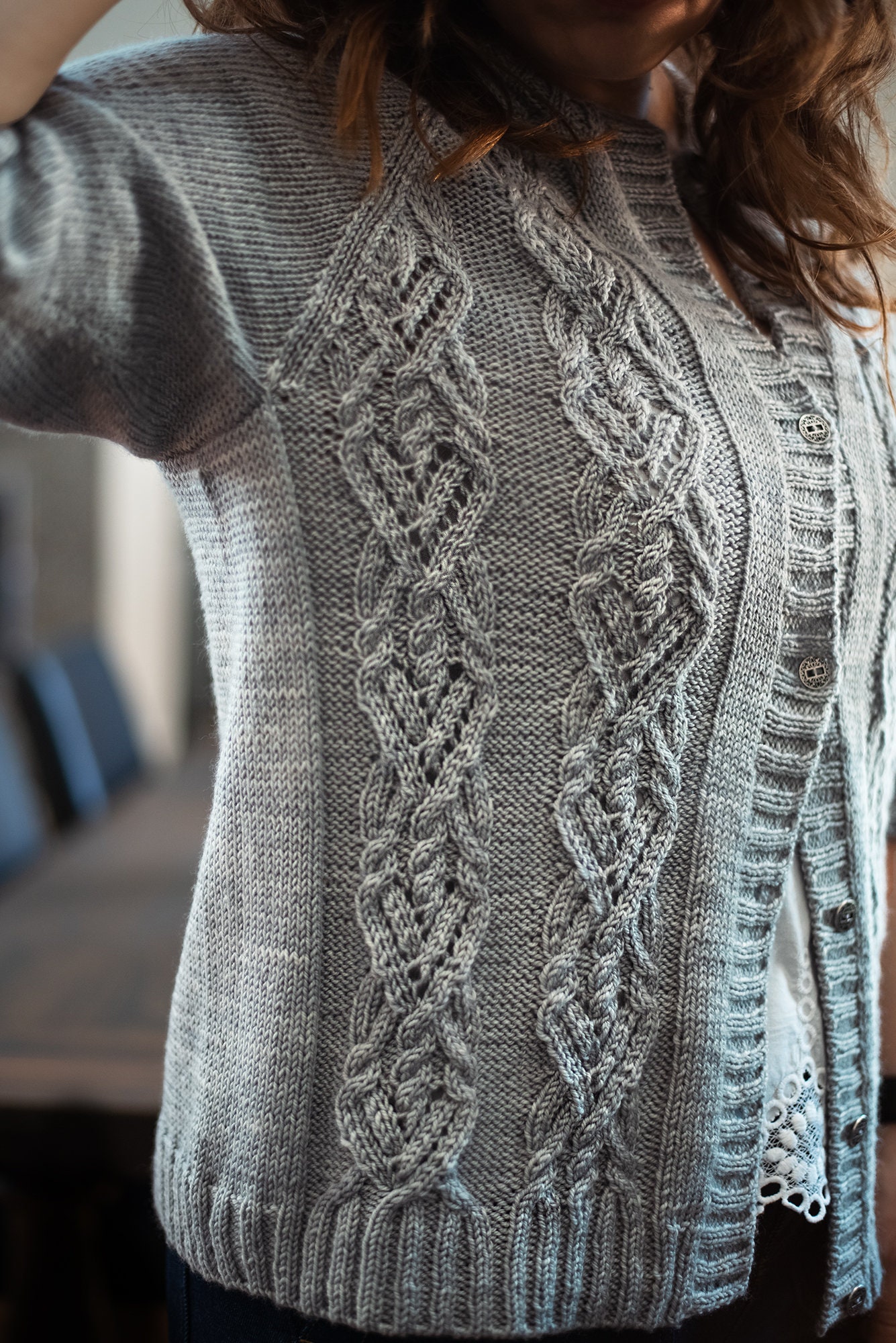 INSTANT DOWNLOAD PDF Knitting Pattern for Women's Sweater Cardigan ...