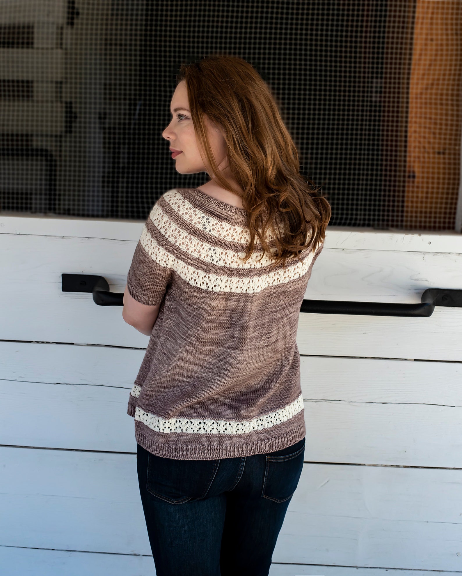 INSTANT DOWNLOAD PDF Knitting Pattern for Women's Cable Sweater ...