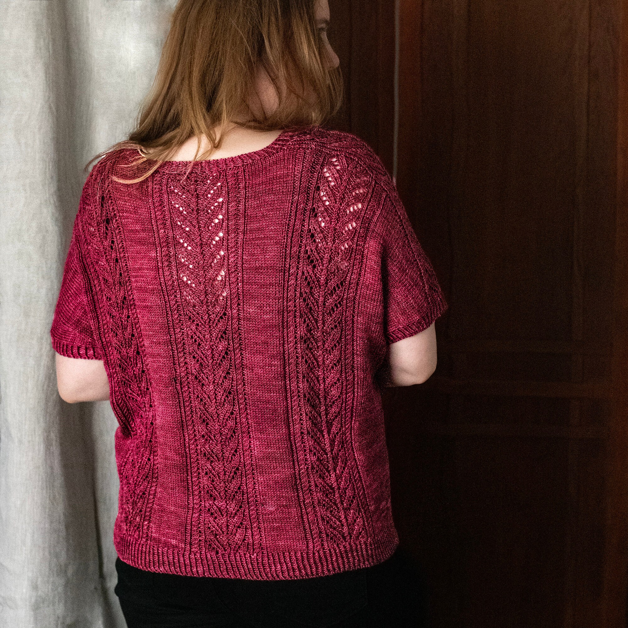 INSTANT DOWNLOAD PDF Knitting Pattern for Women's Summer Top Sweater ...