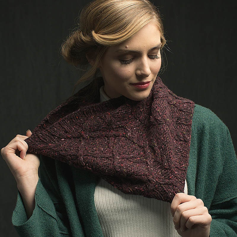 INSTANT DOWNLOAD PDF Knitting Pattern for Women Men Cowl Scarf With ...
