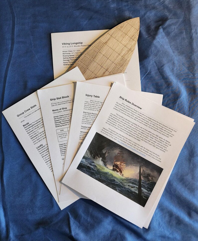 Historically Accurate Viking Longship | Immersive TTRPG Interactive ...