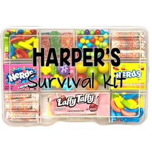 Personalized Candy Survival Kit the Perfect Gift Thank You - Etsy