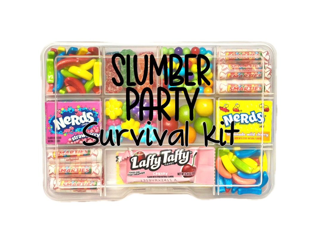 Slumber Party Survival Kit - the Perfect Gift, Thank You, Happy ...