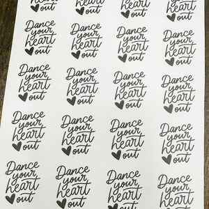 Dance Your Heart Out Hairbands Dance Gifts Dance Competition Gifts ...
